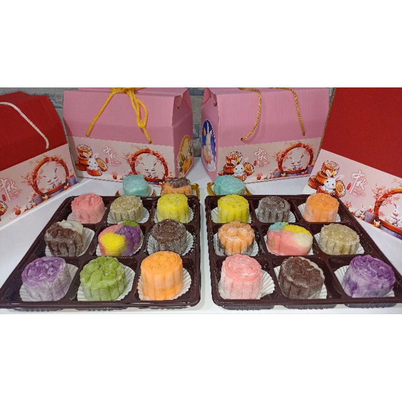 Jual PROMO BUY 1 GET 1 TERBATAS Mooncake snow skin ( bing pi yue ping ...