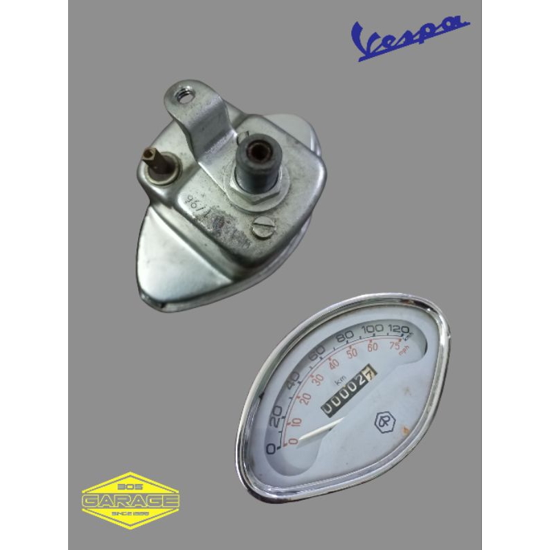 Jual spido spidometer kilometer oval vespa vbb sprint S 150 super150 ...