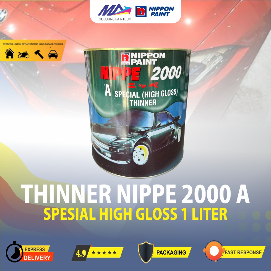 Jual THINNER NIPPE 2000 A SPESIAL HIGH GLOSS 1 LITER | Shopee Indonesia