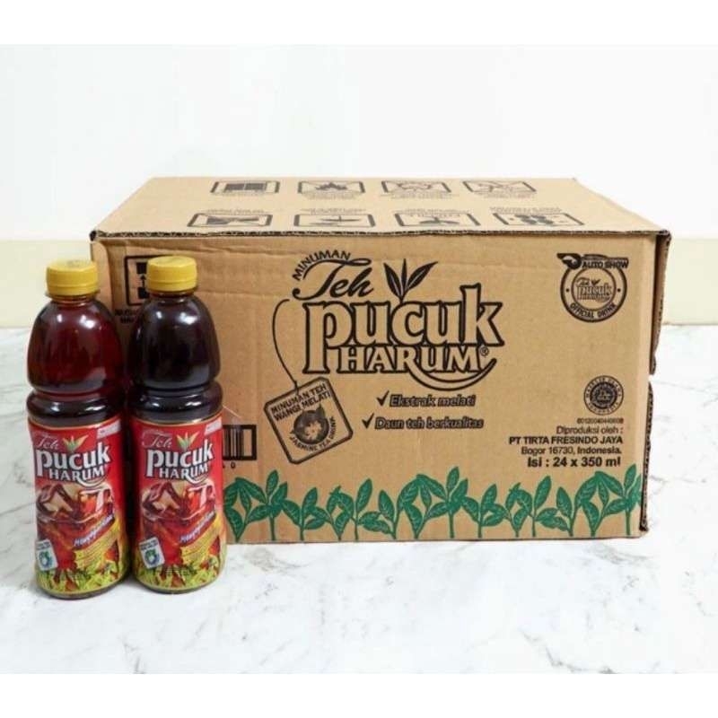 Jual TEH PUCUK HARUM KEMASAN BOTOL 1 KARTON ISI 24 BTL X 350 ML ...