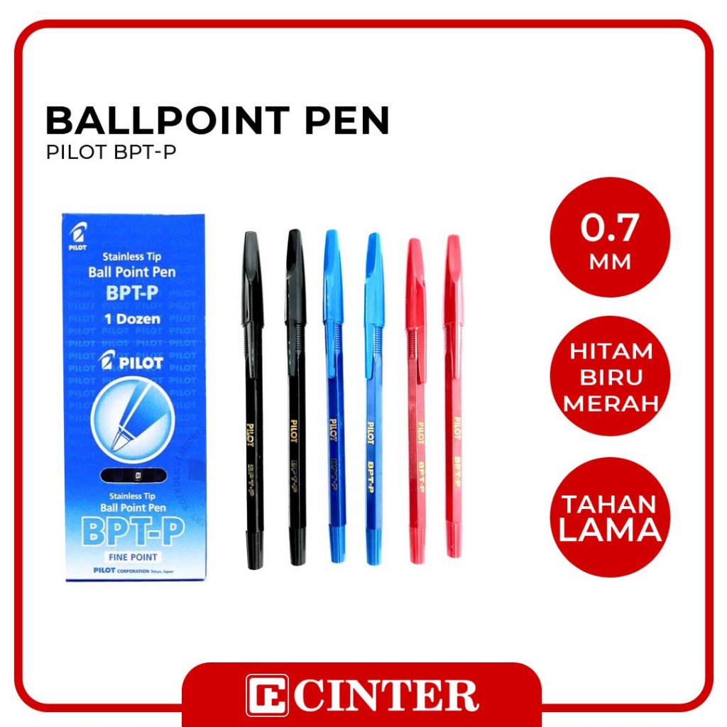 Jual PILOT - BALLPOINT / PULPEN / PEN /PENA BPTP | Shopee Indonesia