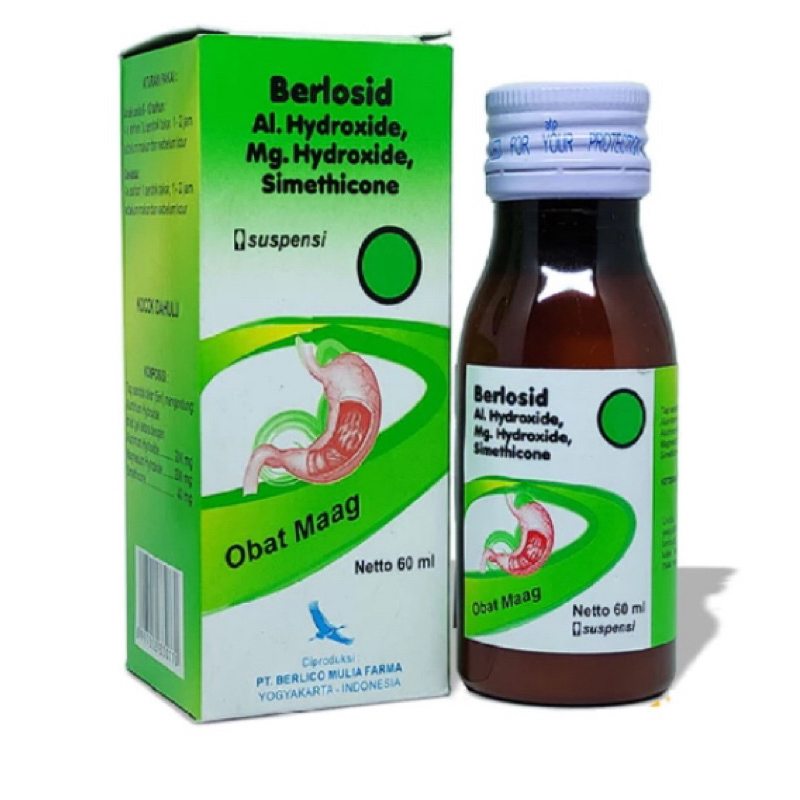 Jual BERLOSID SYR 60ML (OBAT MAAG) | Shopee Indonesia