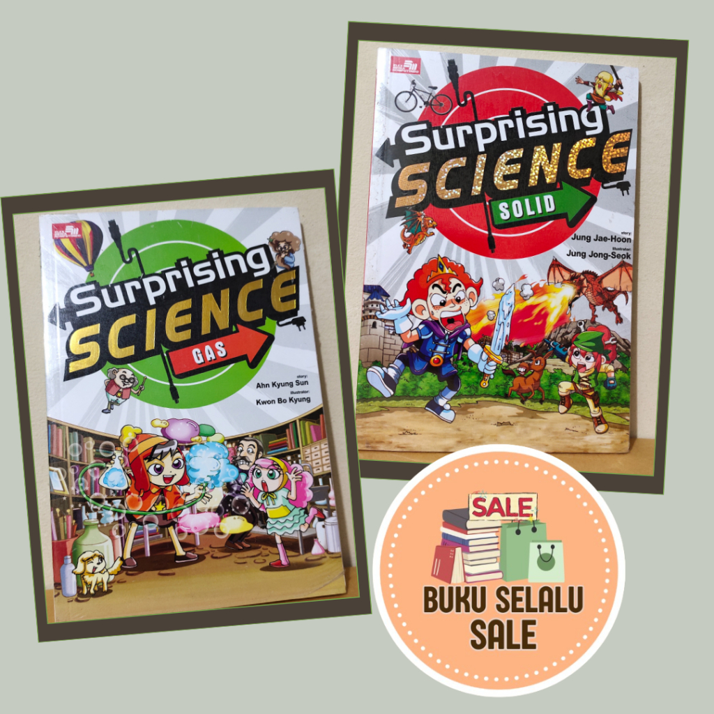 Jual SALE Komik Pengetahuan Sains untuk Anak Surprising Science ...