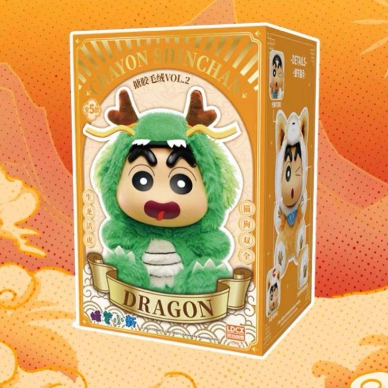 Jual Blind Box Crayon Shinchan Shin Chan Animal Plush Figure Vol 2 ...