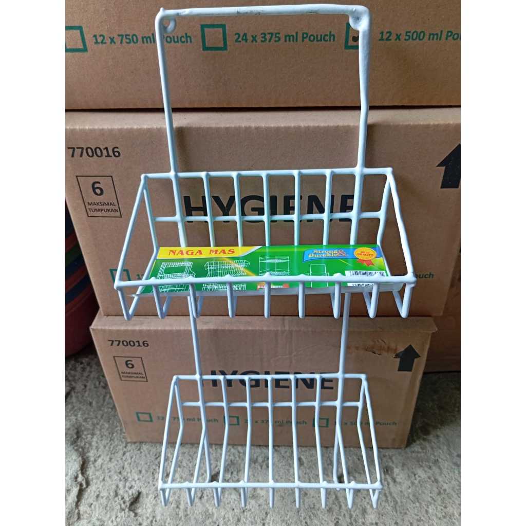 Jual TRS - RAK SABUN OLIVE RAK GANTUNG MURAH / RAK KAMAR MANDI 2 SUSUN ...