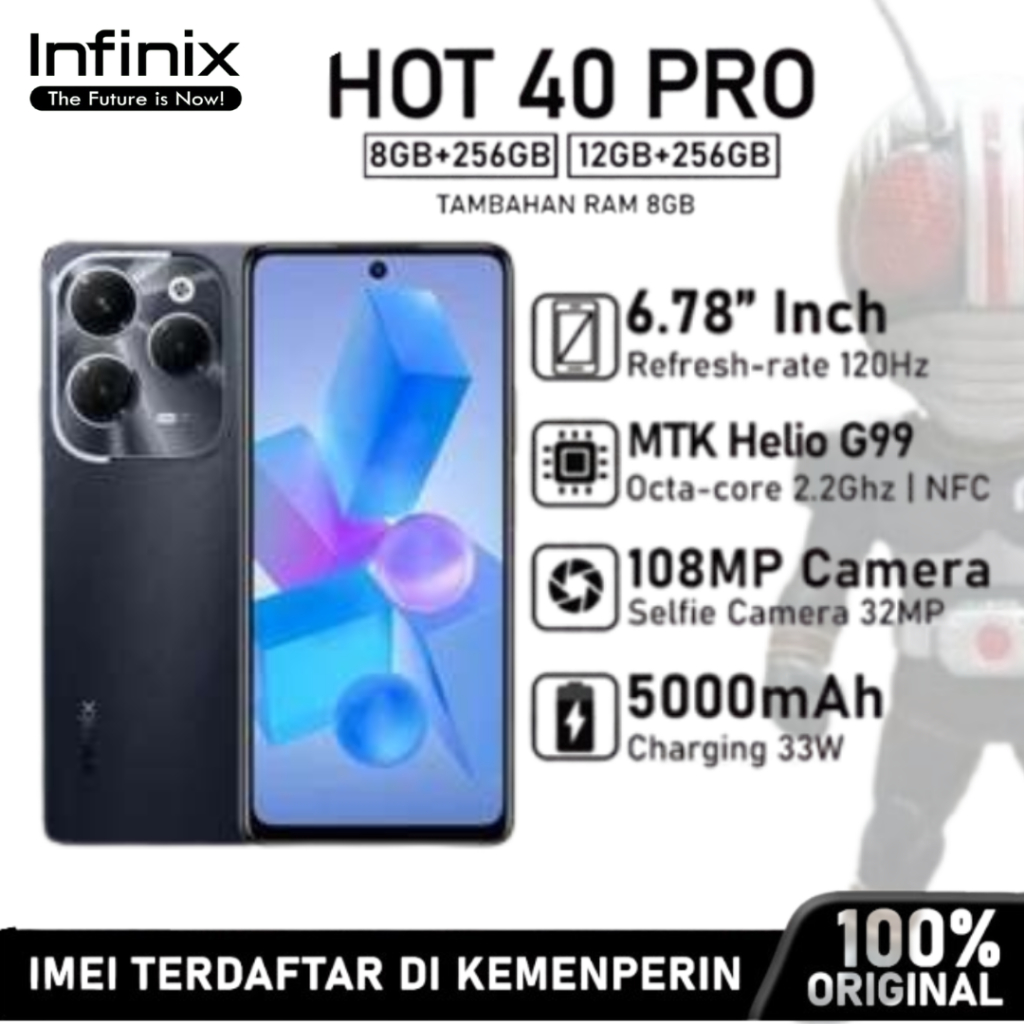 Jual INFINX HOT 40 PRO 8+256GB 12+256GB NFC GARANSI RESMI | Shopee ...