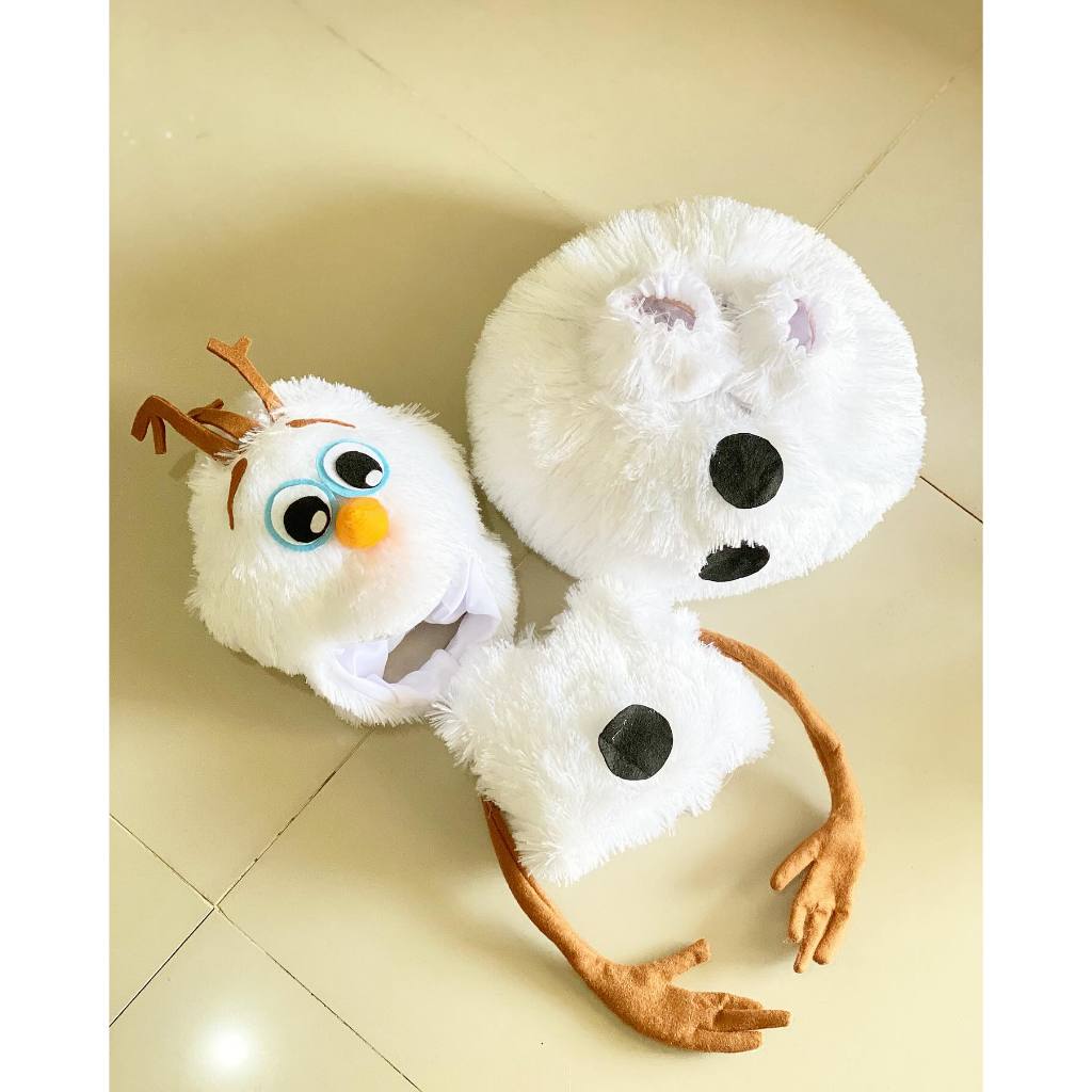 Jual Frozen Olaf Costume / Kostum Snowman Olaf Frozen/ Jumper Olaf ...