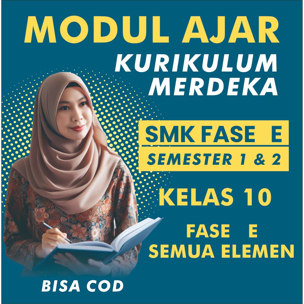 Jual MODUL AJAR KURIKULUM MERDEKA SMK FASE E KELAS 10 | Shopee Indonesia