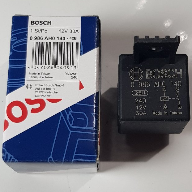 Jual Relay Bosch 12V 30A Kaki 4 Relay Klakson Relay Lampu | Shopee Indonesia