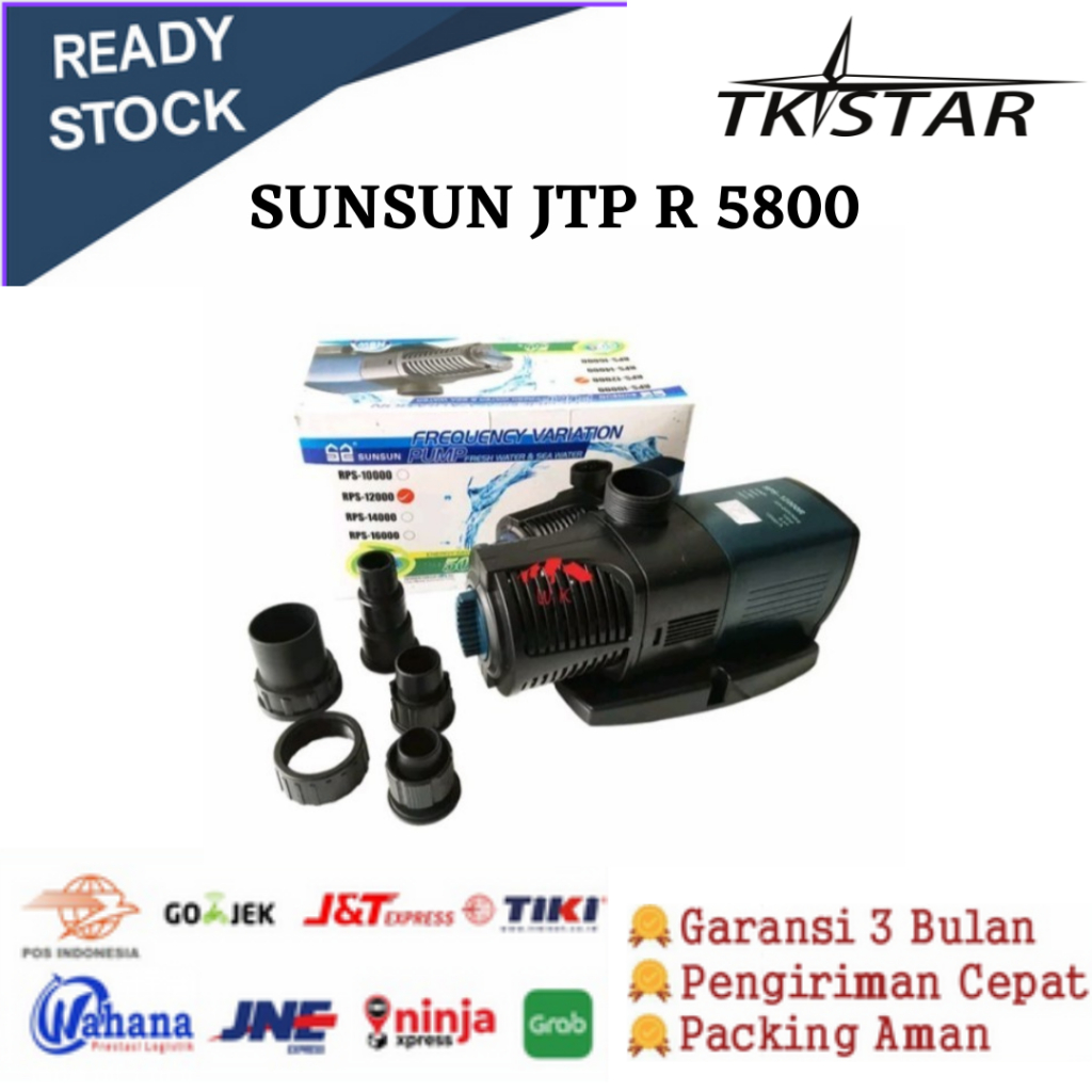 Jual Pompa air SUNSUN submersible pump JTP R 5800 Aquarium Kolam Pompa ...