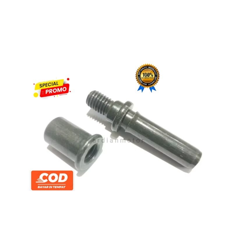 Jual Baut + mur usus/Baut Tahanan Disped Dispad kaliper rem cakram plus mur honda Universal ...