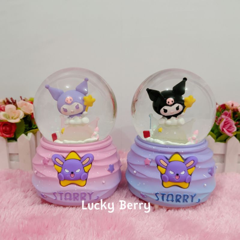 Jual FITUR LENGKAP PREMIUM Snowball / Pajangan Bola Kaca Music Box XL ...