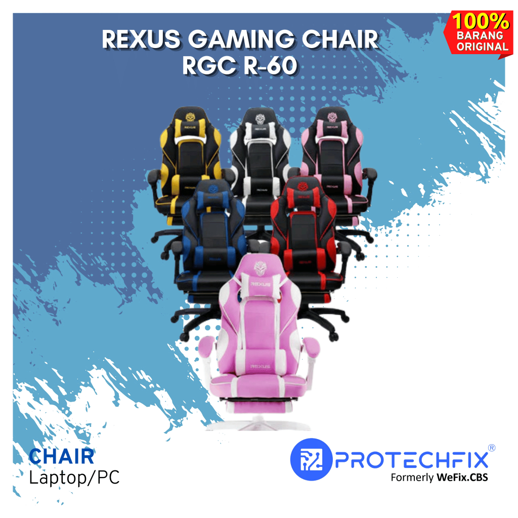 Jual Rexus Gaming Chair Kursi RGC-R60 | Shopee Indonesia
