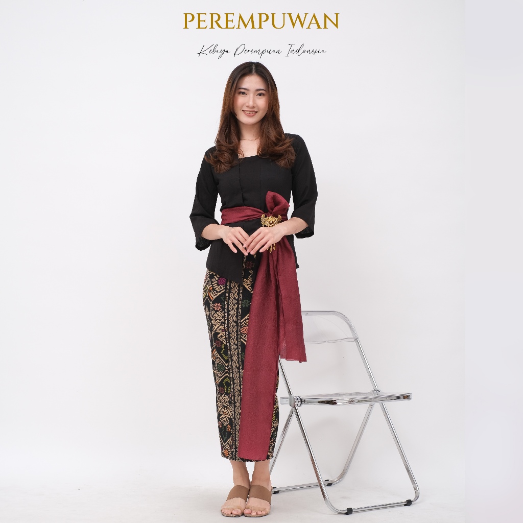 Jual PEREMPUWAN Setelan Atasan Kebaya Bali Kutu Baru Wisuda Modern ...