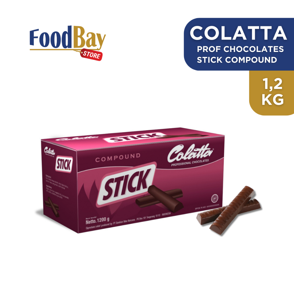 Jual COLATTA Coklat Compound Stick 1,2KG / Stick Compound 1.2 Kg ...