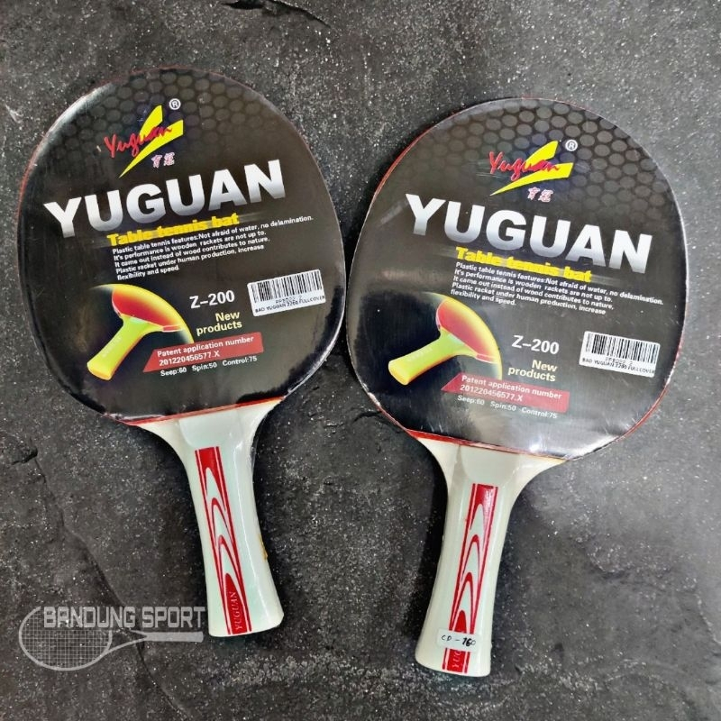 Jual Bet Pingpong Yuguan Z 200 / Bad Tenis Meja Pingpong Yuguan Z200 ...