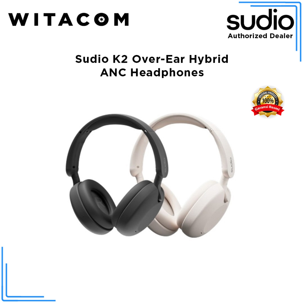 Jual Sudio K2 Over-Ear Hybrid ANC Headphones, Noise Cancelling, Dual Mic - Original | Shopee ...