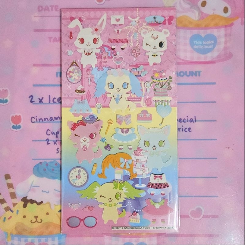 Jual Sanrio Jewelpet sticker sheet | Shopee Indonesia