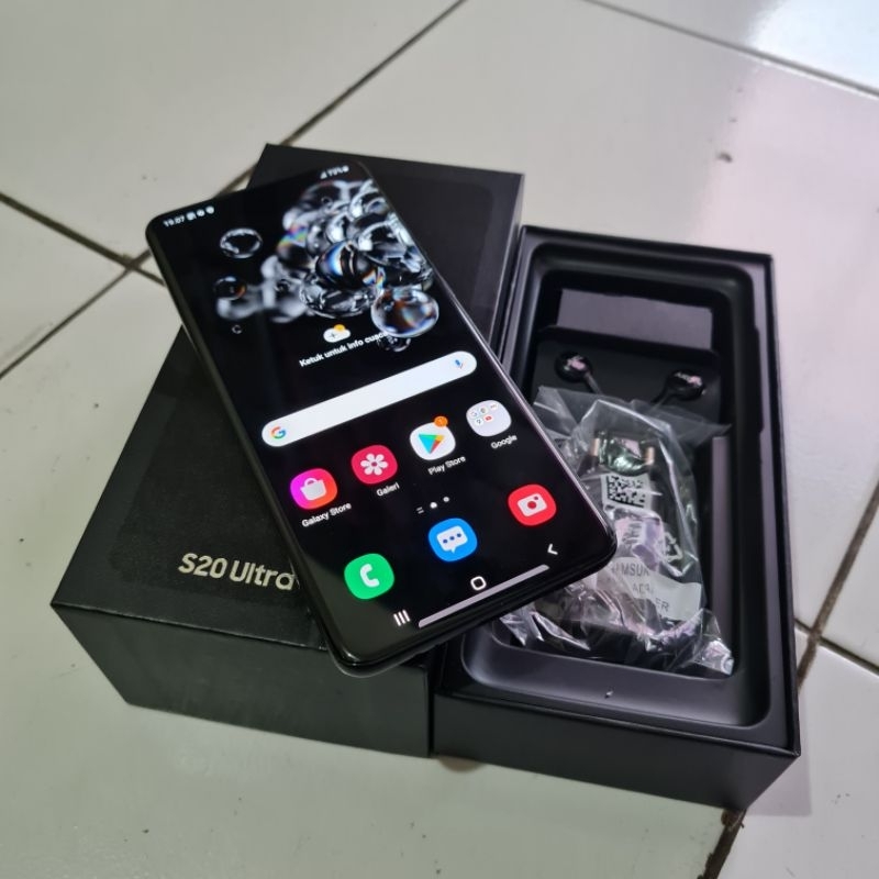 Jual Samsung S20 Ultra 4G 12/128 Second SEIN | Shopee Indonesia
