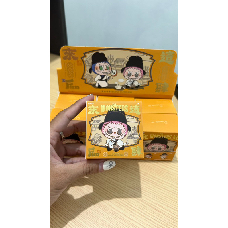 Jual Badge Blind Box Pin Labubu Original Popmart | Shopee Indonesia