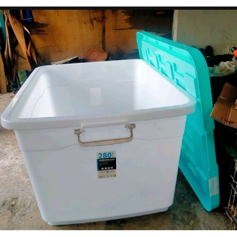 Jual Sierra Box Container 280 Liter Green Leaf 7886 / Kontainer ...