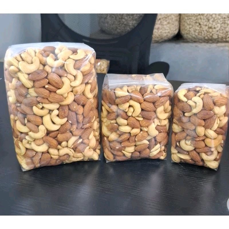 Jual Mix Nuts Almond Panggang & Kacang Mede Wonogiri | Shopee Indonesia