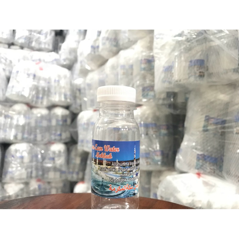 Jual Botol Air Zam-Zam 80 ml isi 25 pcs/Botol Air Zam-Zam 50 ml isi 25 ...