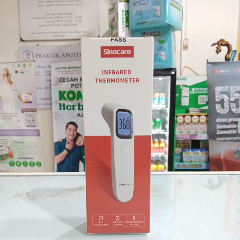 Jual SINOCARE INFRARED THERMOMETER (termometer suhu badan infrared ...