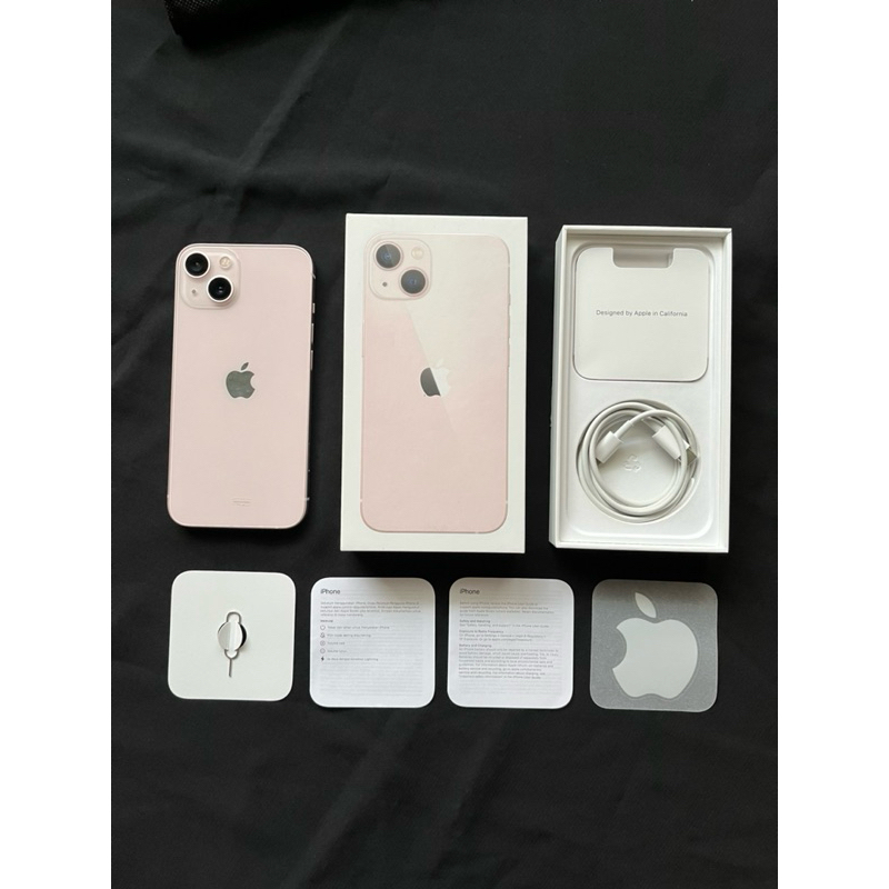 Jual Iphone 13 128gb ibox pink masih garansi on fullset | Shopee Indonesia