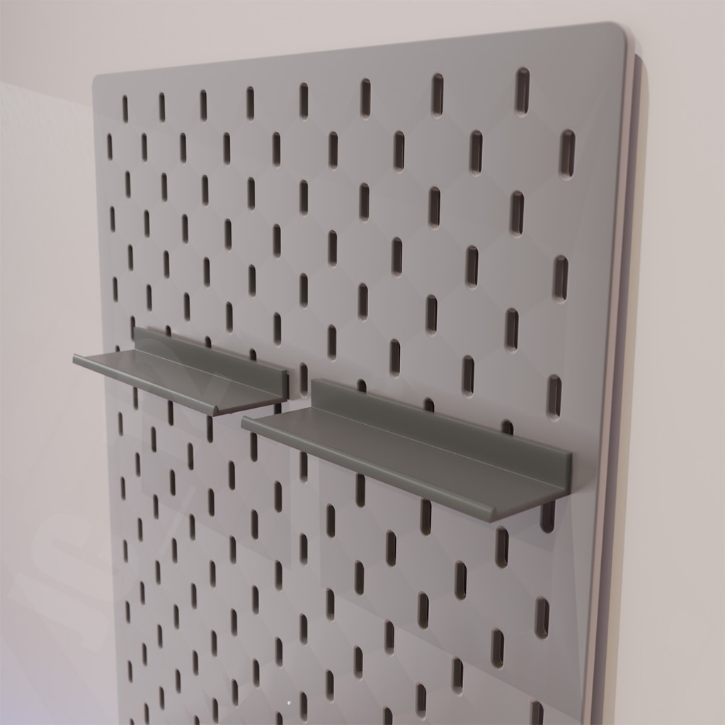 Jual Ikea Skadis pegboard / Papan berlubang Display shelf | Shopee ...