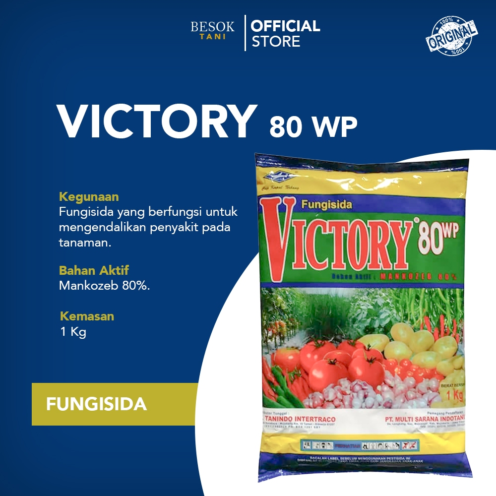 Jual VICTORY 80 WP 1 Kg | Fungisida | Mengendalikan Penyakit Tanaman ...