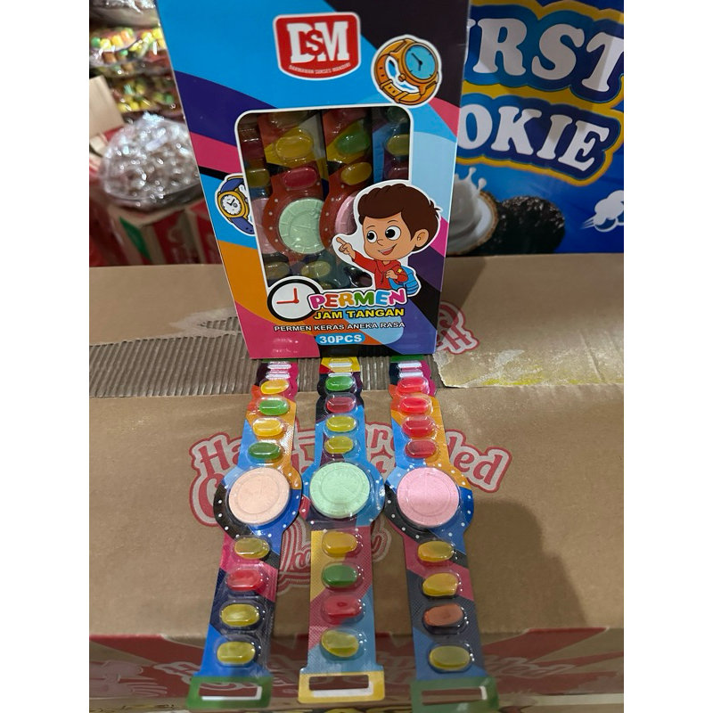 Jual DSM Permen Jam Tangan Isi 30pcs | Shopee Indonesia