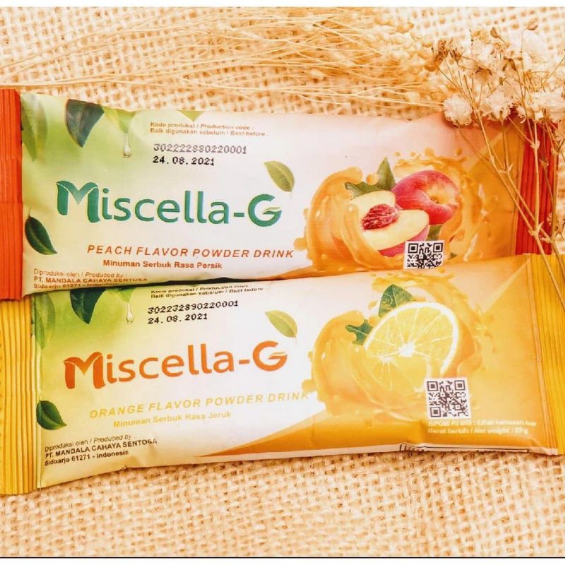 Jual MISCELLA- G ORIGINAL 1 BOX ISI 10 SACHET - BANTU PROMIL | Shopee ...