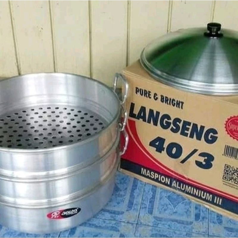 Jual LANGSENG JAWA 33 36 40 CM / PANCI KLAKAT STEAMER MASPION SUSUN 3 ...
