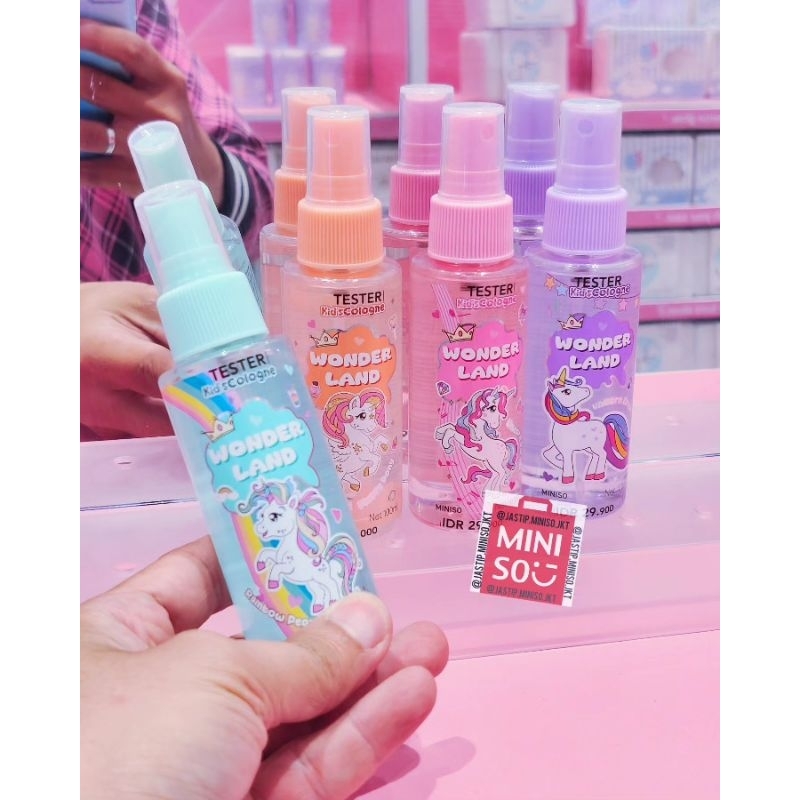 Jual MINISO 🆕 WONDERLAND UNICORN Kid's Cologne (100ml) | Shopee Indonesia