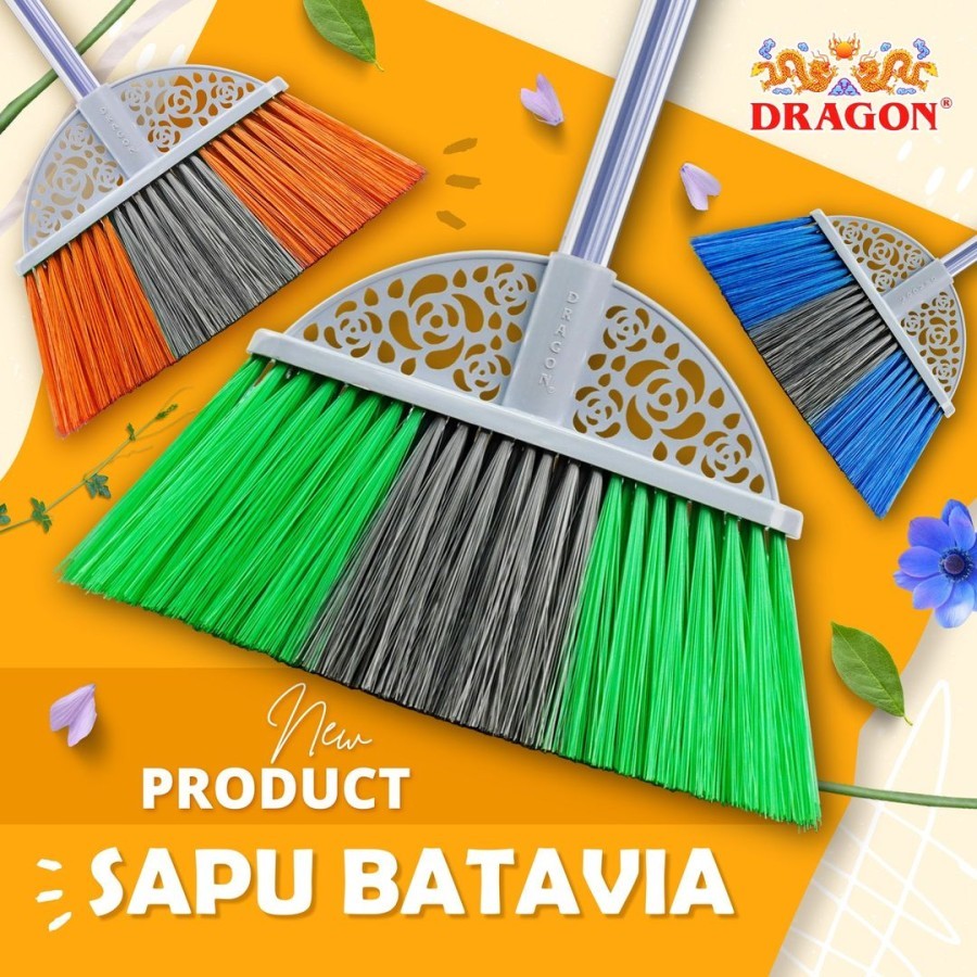 Jual Sapu Nilon BATAVIA / Sapu Lantai / Sapu Murah Dragon | Shopee ...