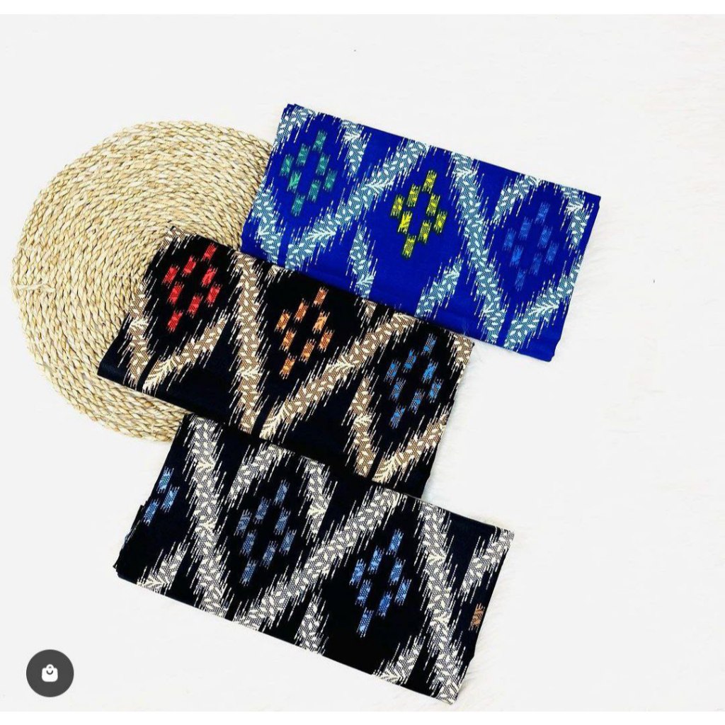 Jual Benang Raja Kain Katun Songket Zigzag | Shopee Indonesia