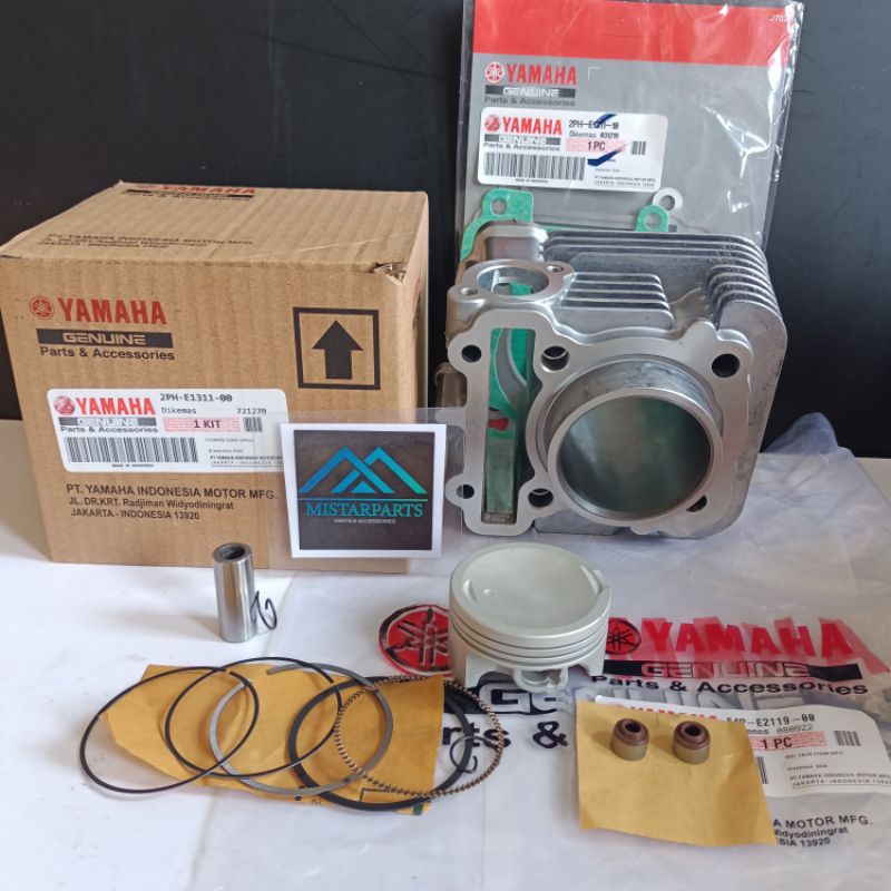 Jual BLOK SEHER MIO M3 2PH KOMPLIT + TOP SET MIO Z 125. Mio s 125. ( KHUSUS 125cc 2PH | Shopee ...