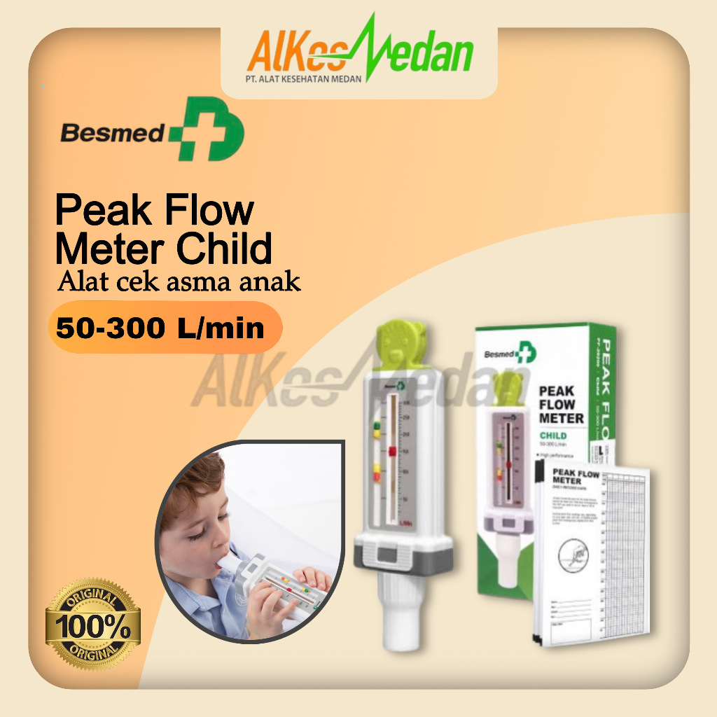 Jual BESMED PEAK FLOW METER CHILD ( ANAK ) ALKES MEDAN OFFICIAL ...
