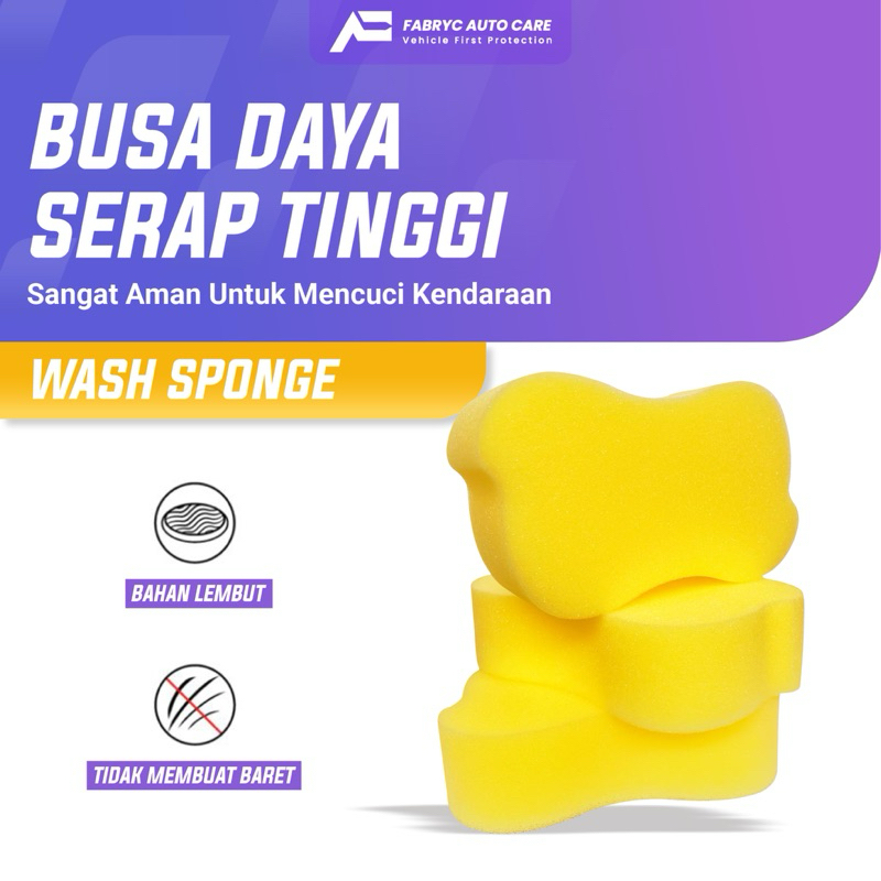 Jual Wash Sponge | Spon Busa Cuci Motor , Sponge Busa Cuci Mobil ...