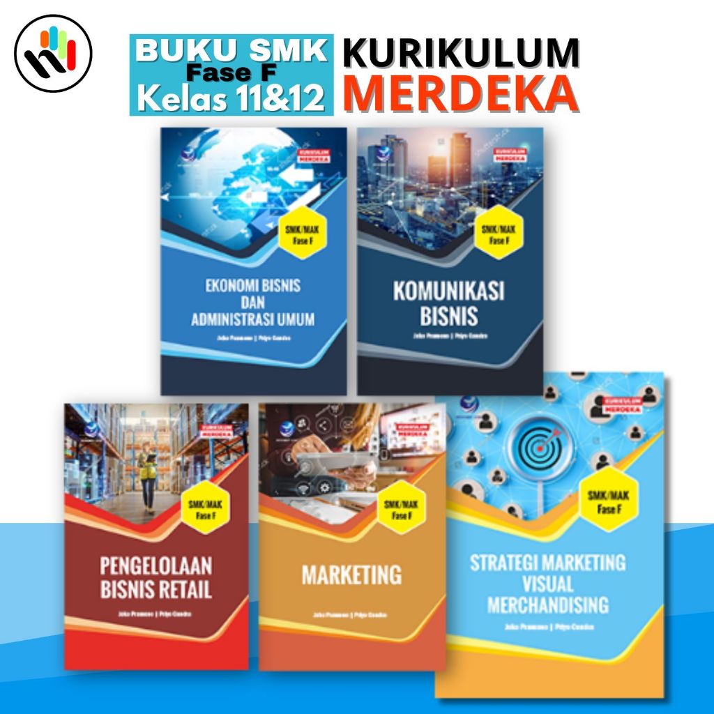 Jual Buku Kurikulum Merdeka Kelas 11,12 SMK Fase F : Strategi Marketing ...