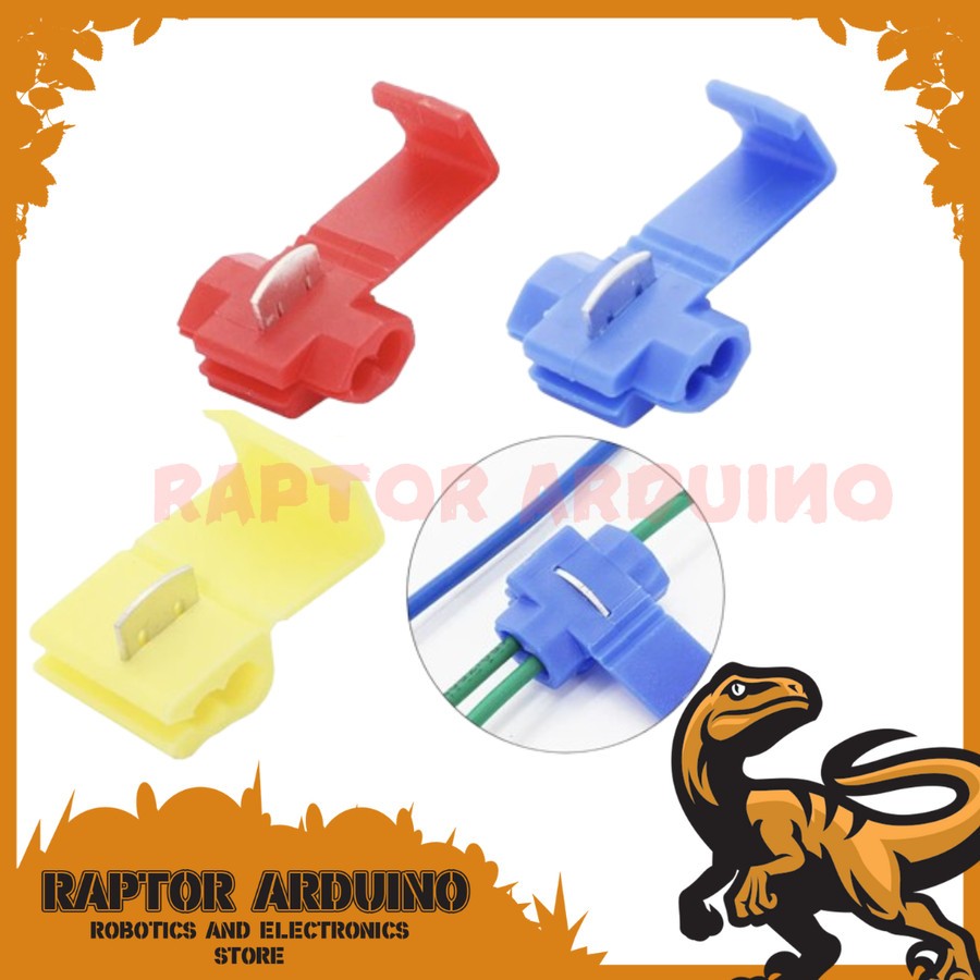 Jual Quick Wire Connector Scotch Lock splice wire Jumper Kabel Kupas ...