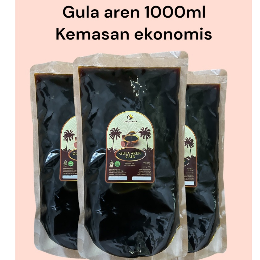 Jual GULA AREN CAIR 1000ML COCOK UNTUK KOPI SUSU DAN BAHAN KUE | Shopee ...