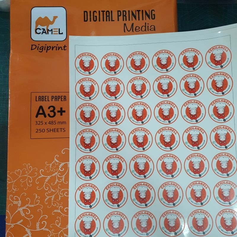 Jual Stiker Label Bontak | Stiker Kromo | Stiker Kertas Glossy A3 ...