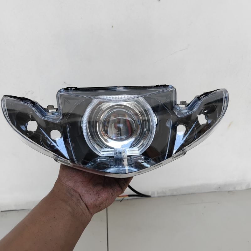 Jual REFLETOR LAMPU DEPAN VEGA R NEW BILED LED TERBAIK BILED 4,5INCI ...