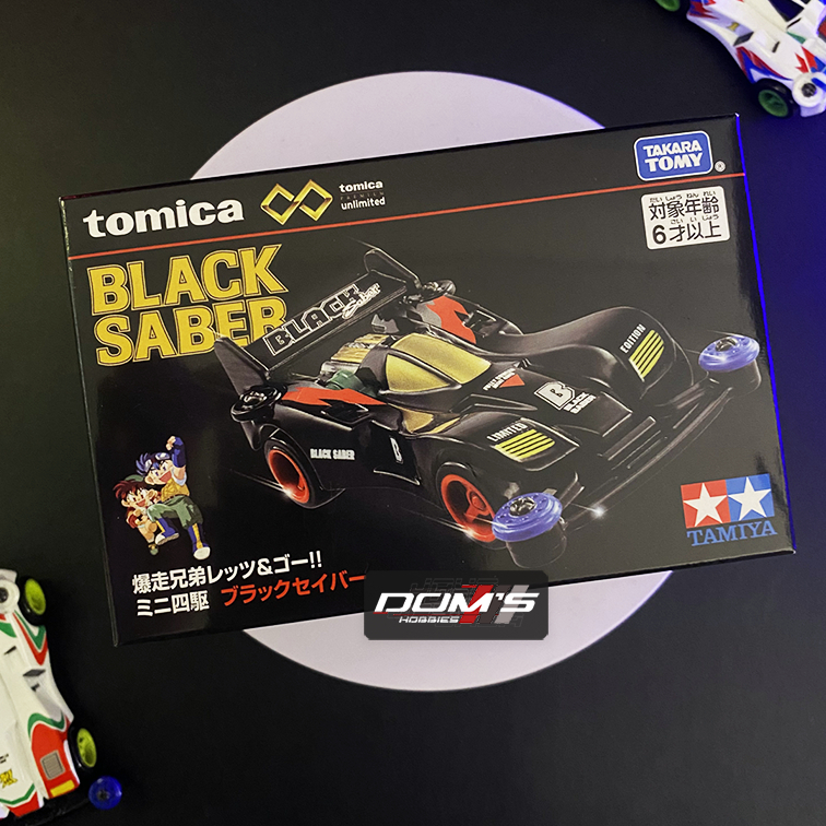 Jual TOMICA TAMIYA BLACK SABER - TOMICA X TAMIYA | Shopee Indonesia