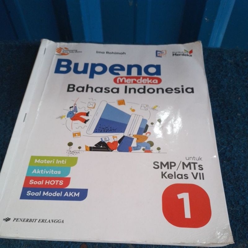 Jual BUKU BUPENA MERDEKA BAHASA INDONESIA KELAS 7/1/VII SMP KURIKULUM MERDEKA | Shopee Indonesia
