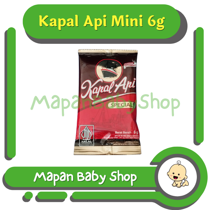 Jual Kopi Kapal Api Spesial Mini 6 gram Renceng Sachet Satuan Murni ...