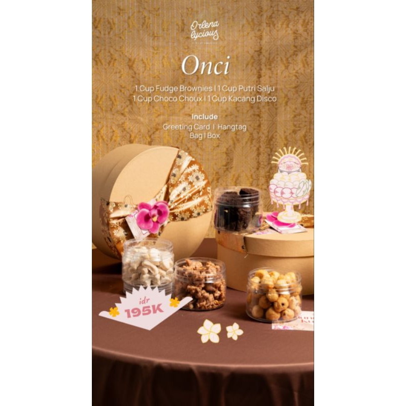 Jual ONCI HAMPERS GALUNGAN | Shopee Indonesia