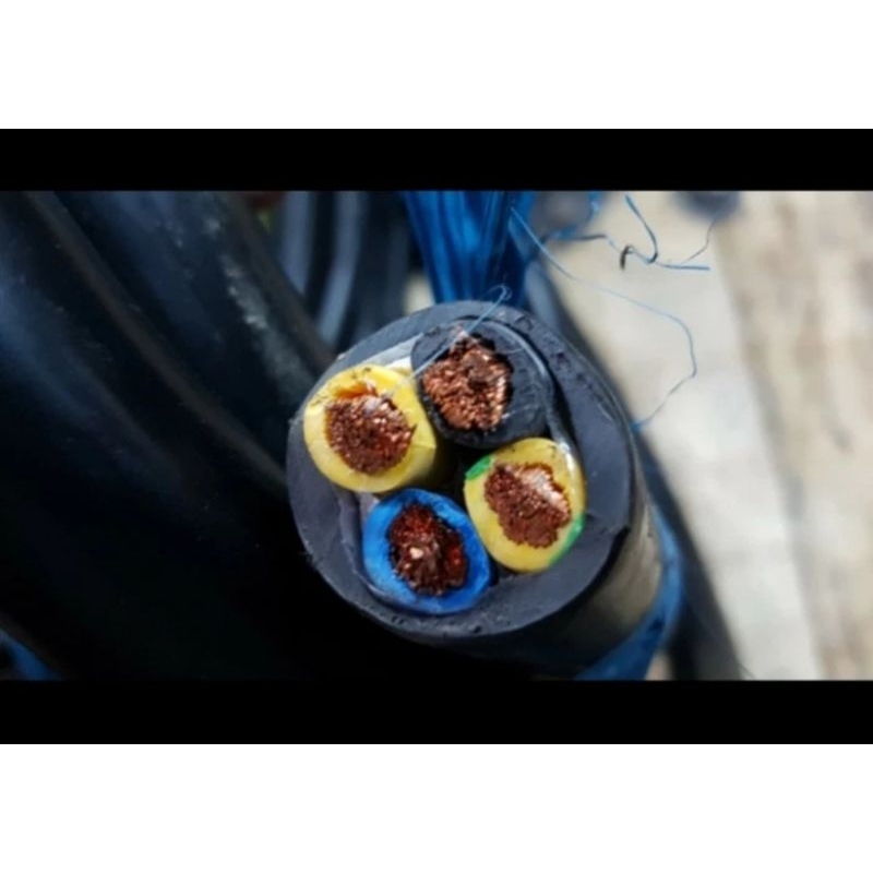 Jual Kabel Listrik NYYHY 4 x 35 mm2 SUPREME Serabut Hitam NYYHY 4x35 ...